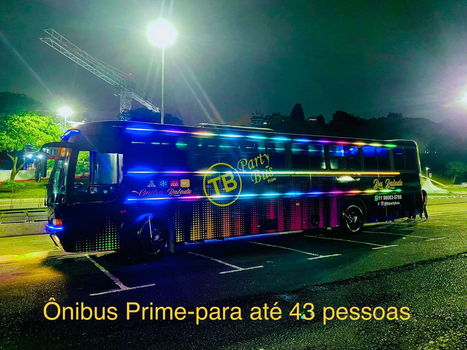 TB PARTY BUS - Ônibus Balada. - Vai ser Aqui